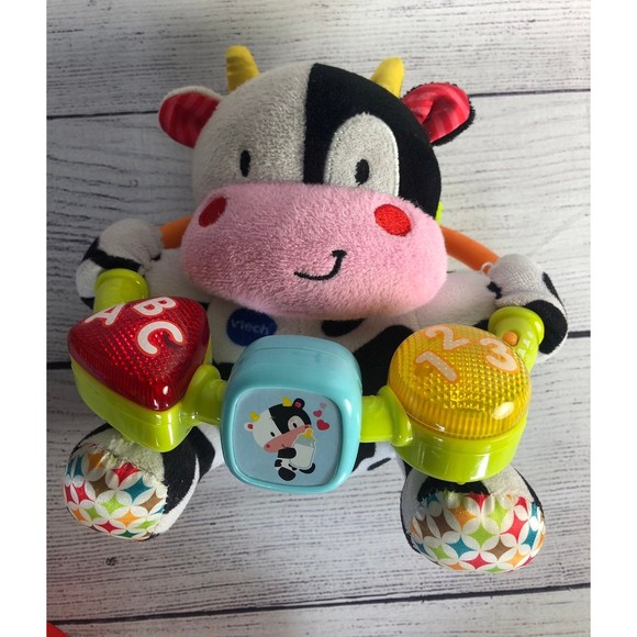 vtech | Toys | Vtech Baby Lil Critters Moosical Beads Black White Cow ...